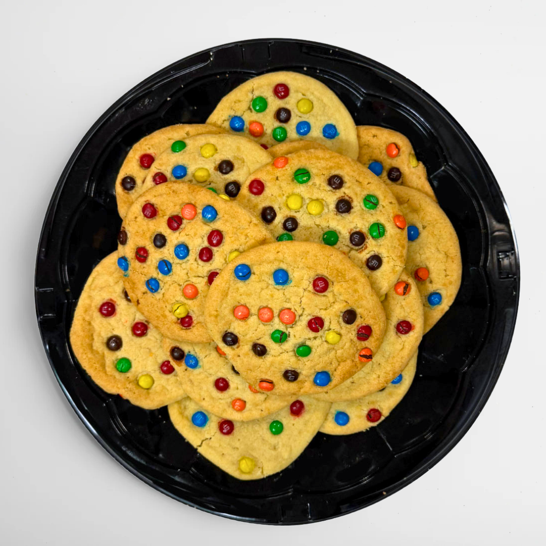 M&M Traditional Cookie Tray – One Hot Cookie