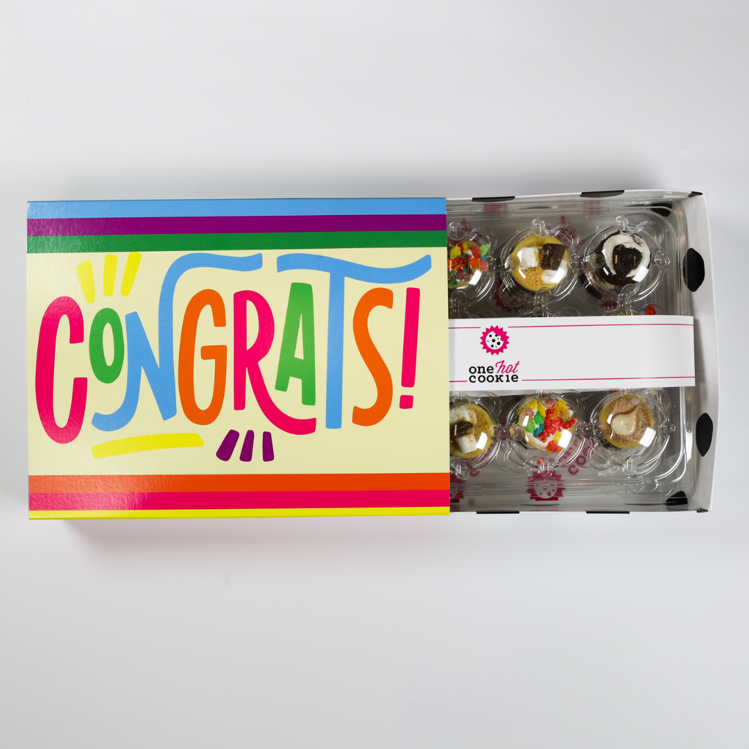 Specialty Cookie Congrats Gift Box – One Hot Cookie